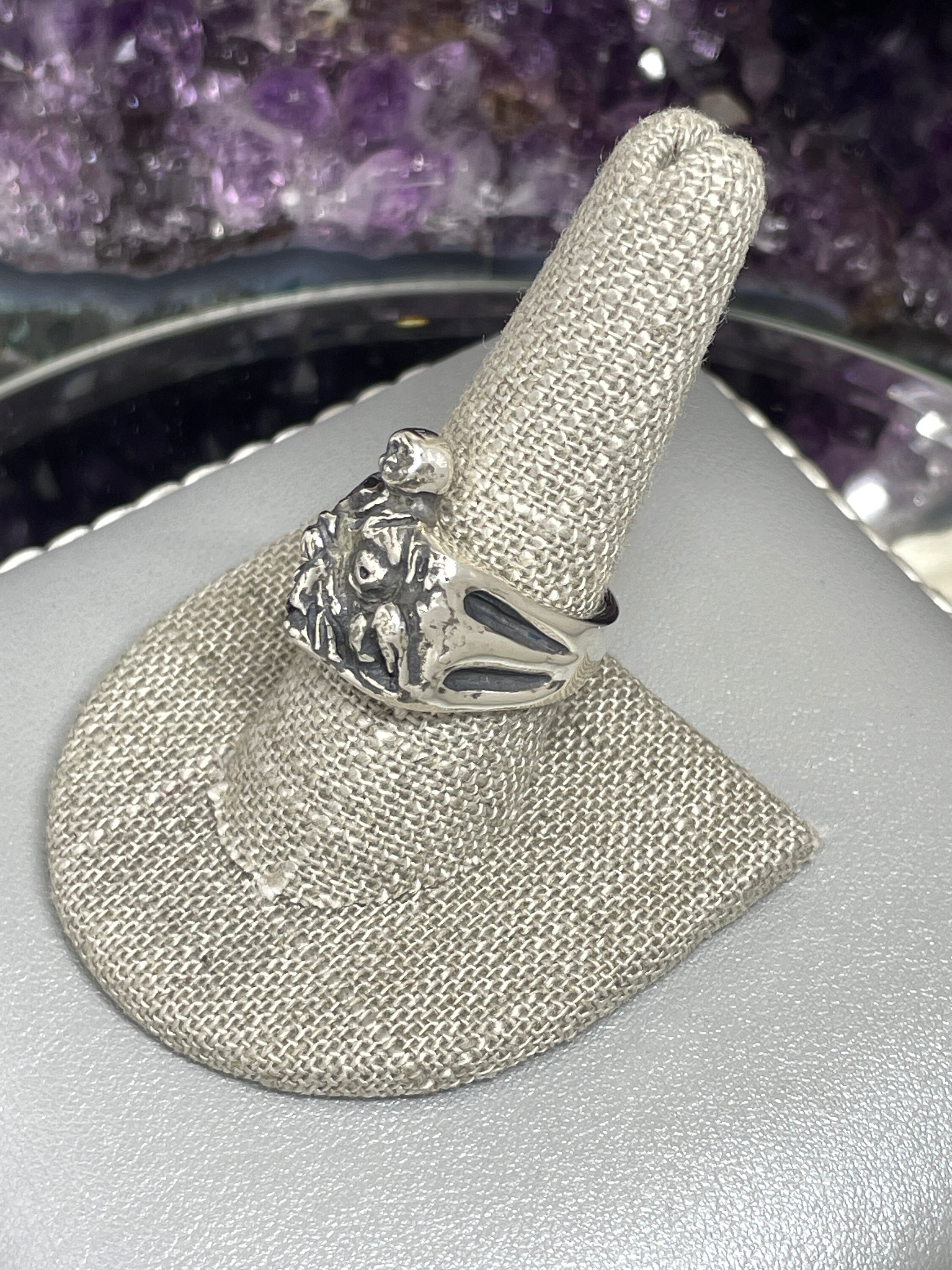 Custom Made buddha Good Luck Ring in Solid .925 - Etsy