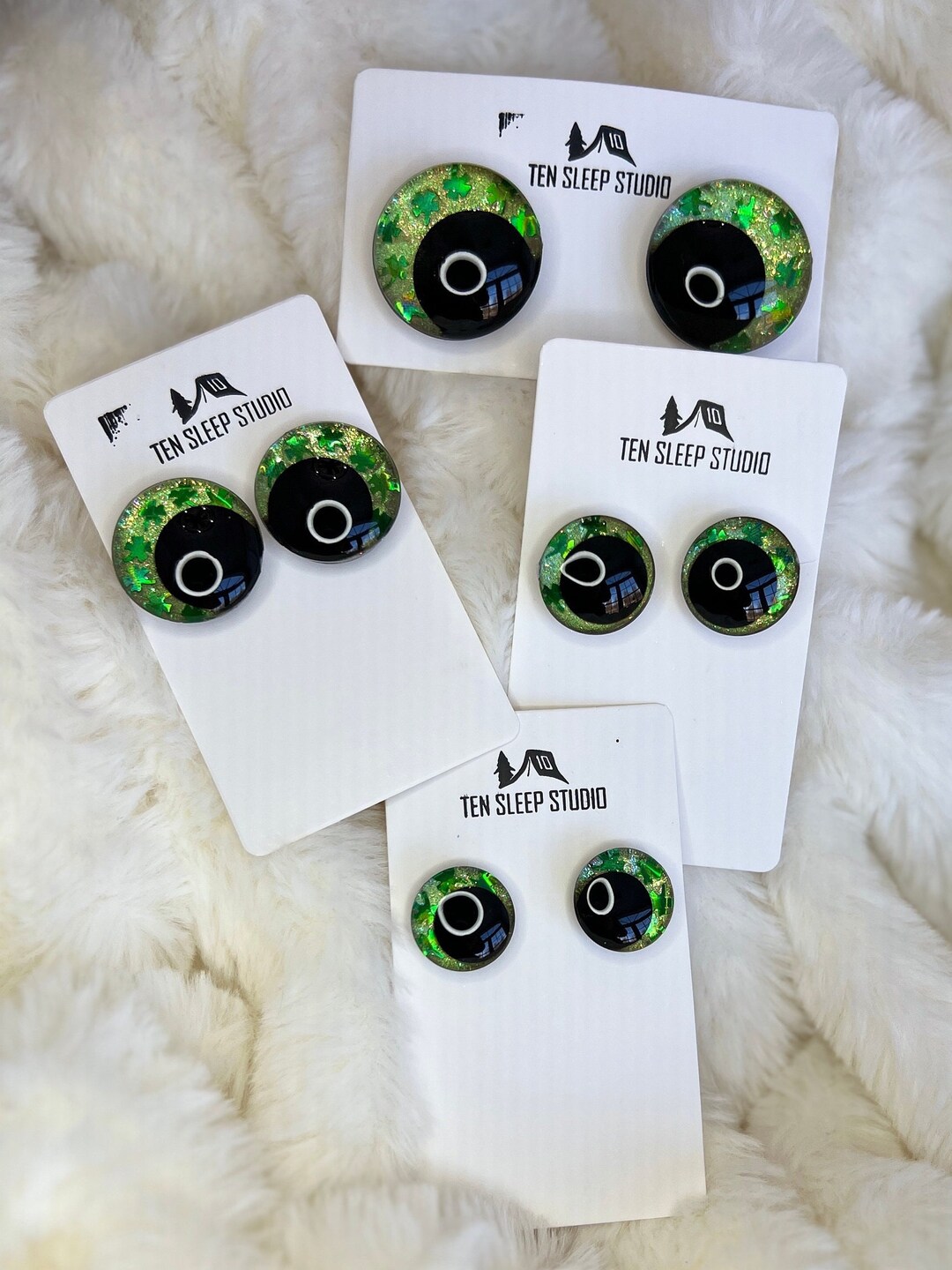 Kawaii Shamrock Safety Eyes - Etsy
