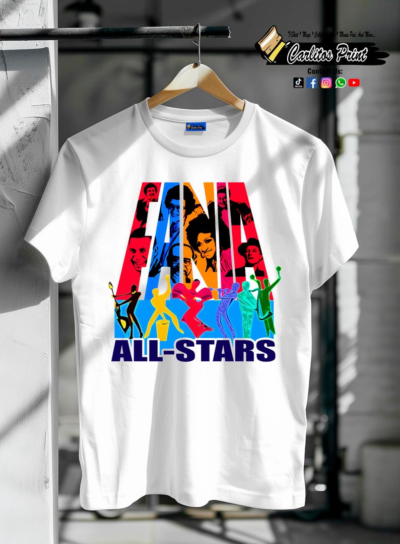 Cantantes De Salsa T-shirts - Etsy