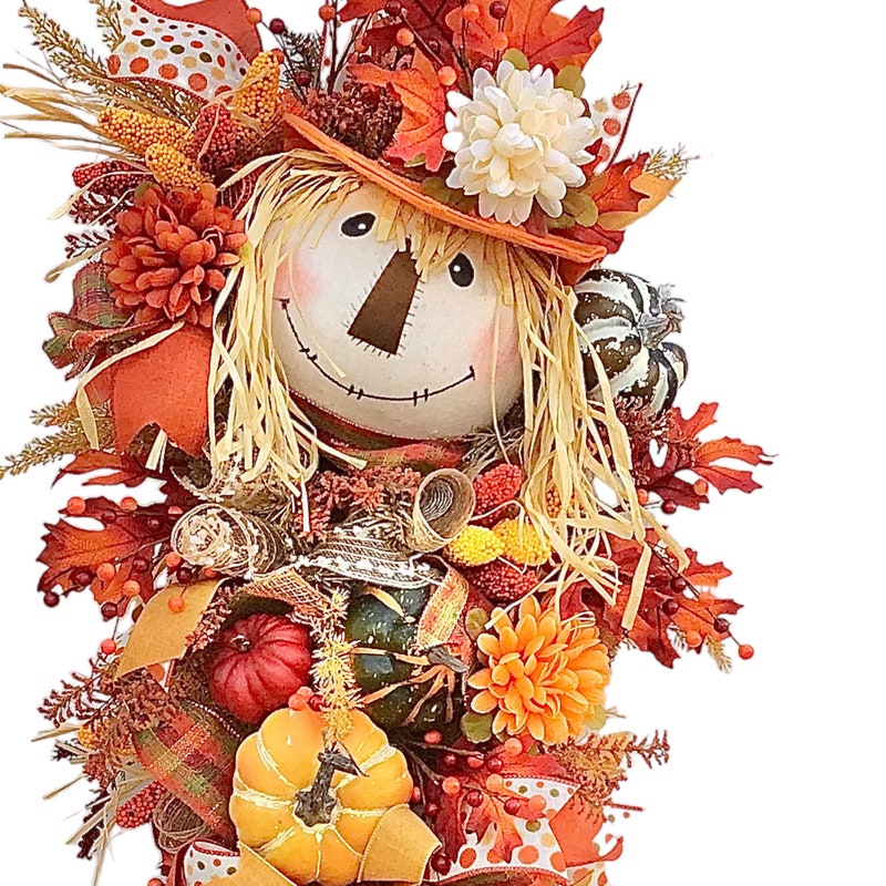 Scarecrow Wreath - Etsy