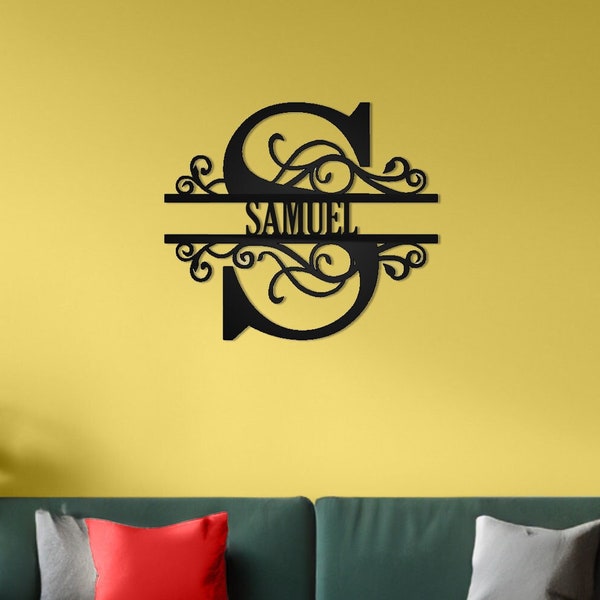 Scroll Monogram - Etsy