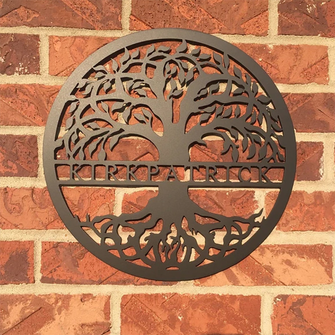 Tree of Life With Personalized Name Metal Sign Custom Family - Etsy