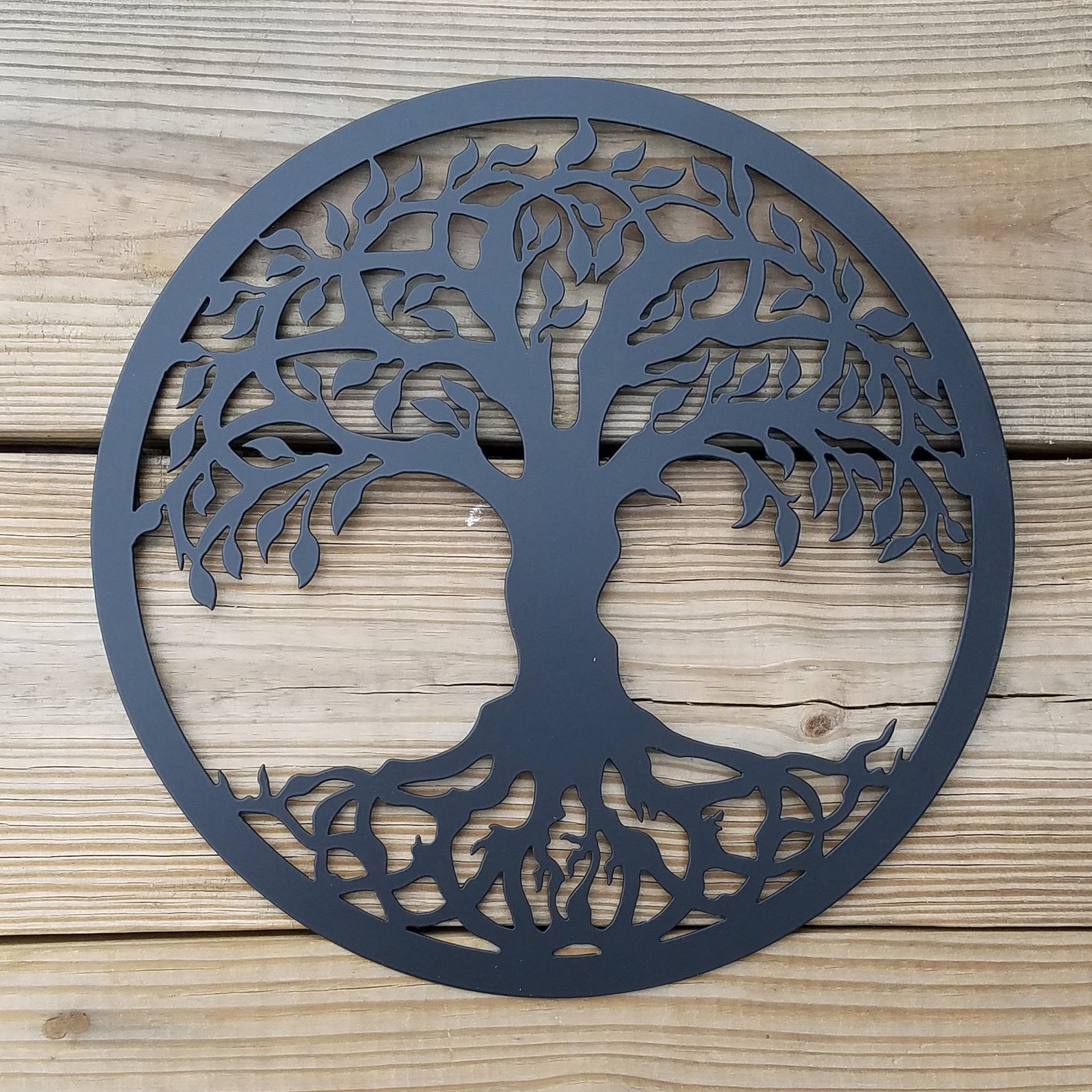Tree of Life Metal Sign Family Roots Steel Wall Sign Metal - Etsy