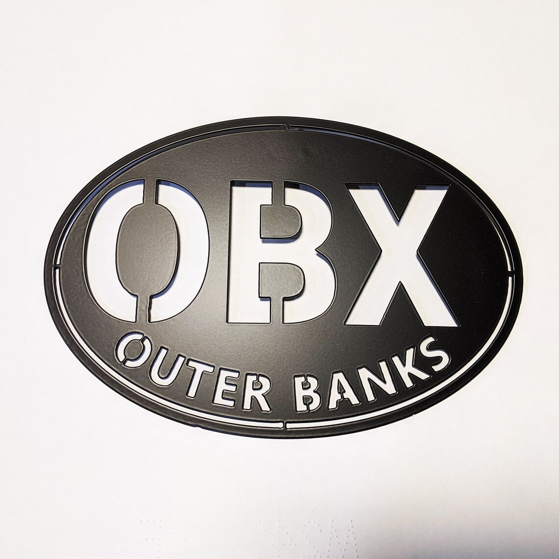 Outer Banks Oval Metal Wall Sign North Carolina OBX Vacation - Etsy