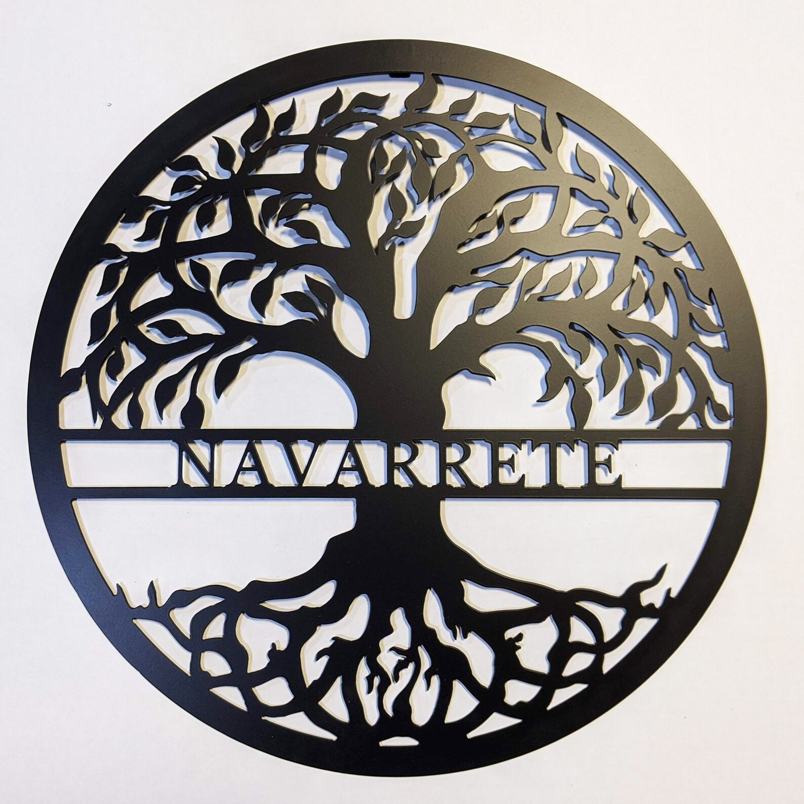 Tree of Life With Personalized Name Metal Sign Custom Family - Etsy
