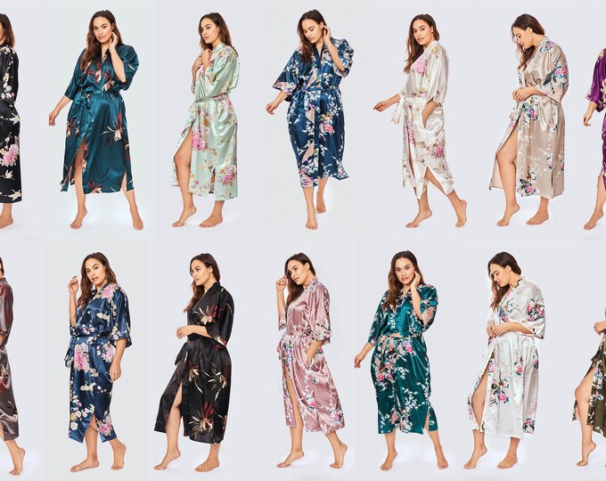 Plus Size Robe XL 2XL Pregnant Mother Robes Long Robe for - Etsy