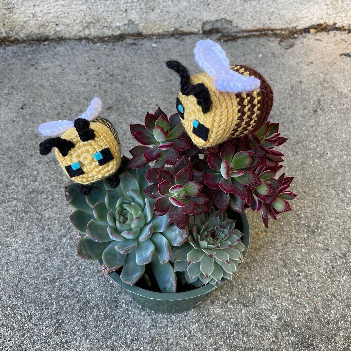 Square Bee Crochet Pattern Download: Not a Finished Item - Etsy