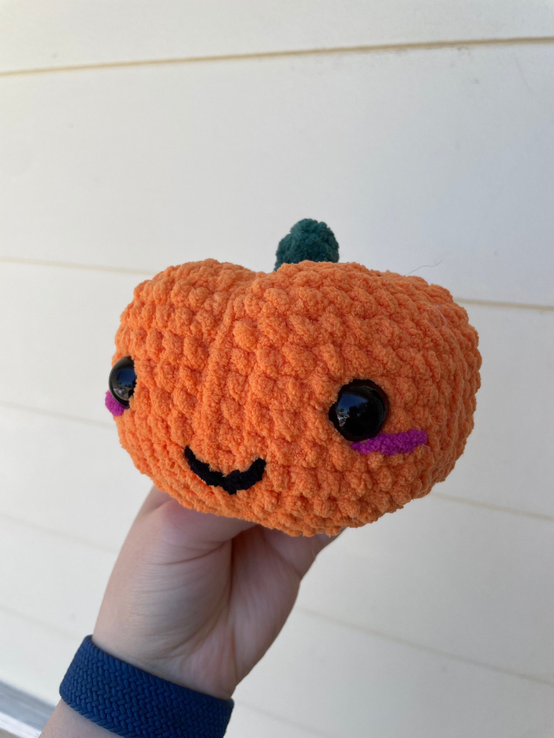 Pumpkin Crochet Pattern: Plushie Halloween PDF Not a - Etsy