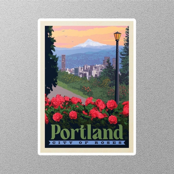 Portland Stickers - Etsy