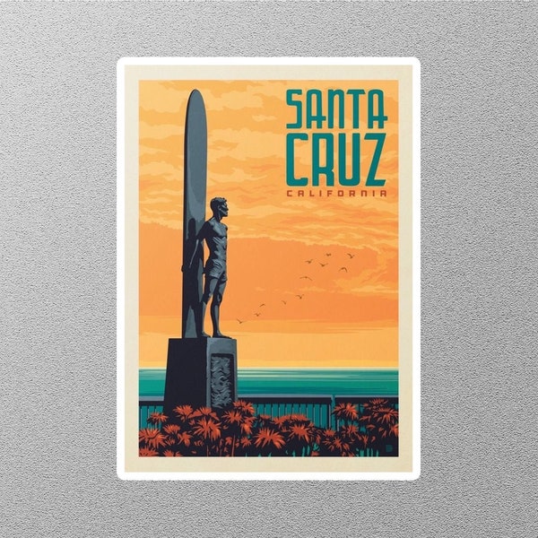 Santa Cruz Stickers - Etsy
