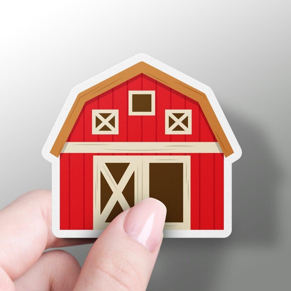 Barn Sticker - Etsy