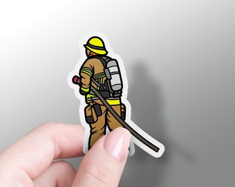 Firefighter Sticker, Gap, Set, Force, Firefighter Decal, Helmet Sticker ...
