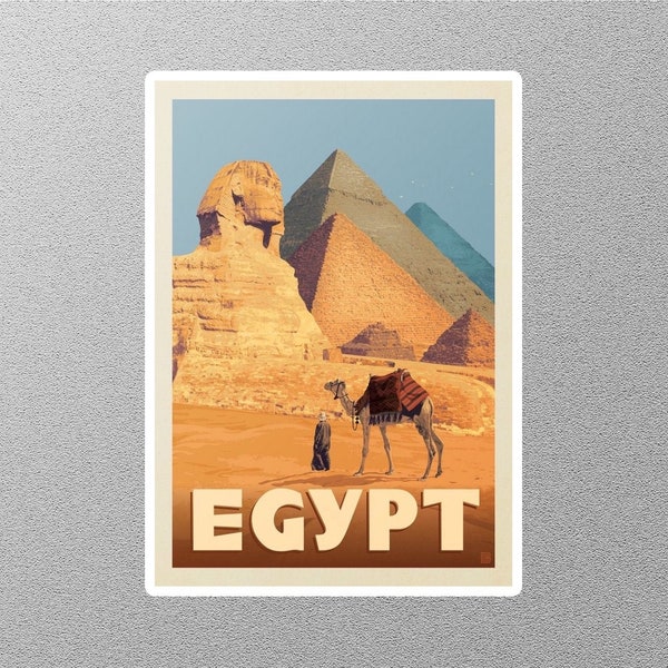 Egypt Sticker - Etsy