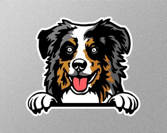 Australian Shepherd Dog Sticker - Etsy