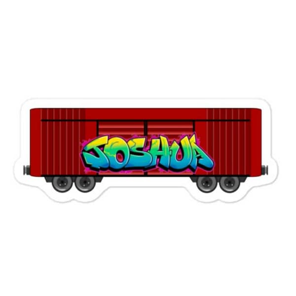 Graffiti Train Stickers - Etsy