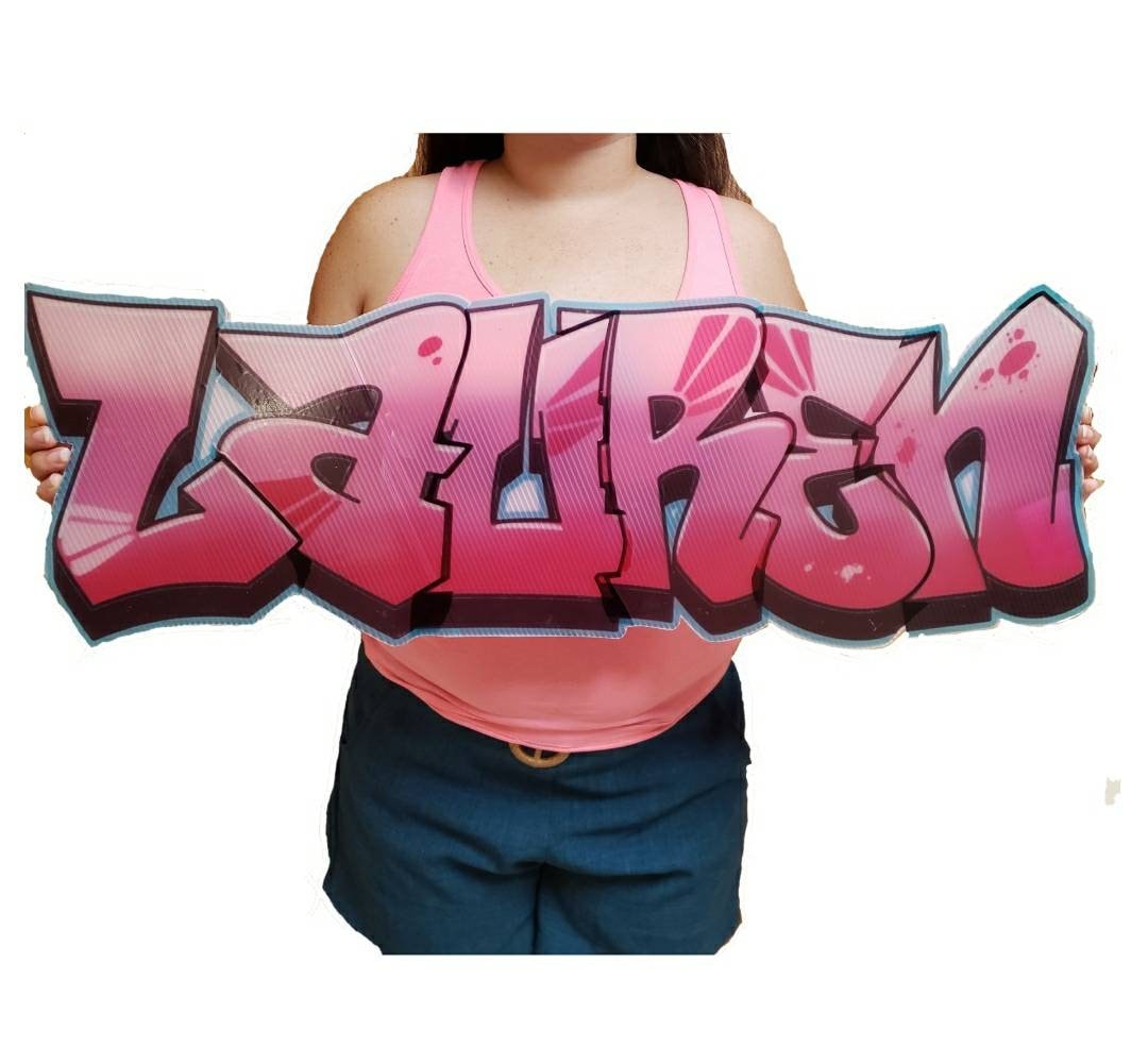 Jazmin In Graffiti Letters