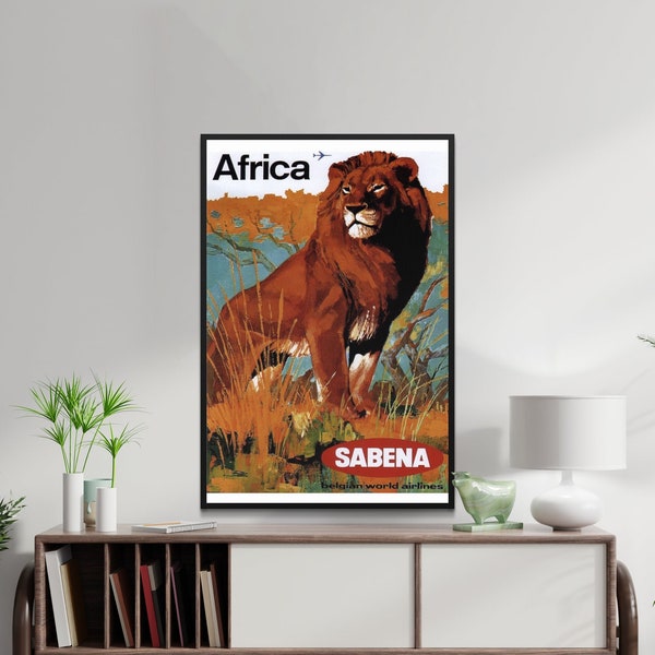Africa Travel Poster - Etsy