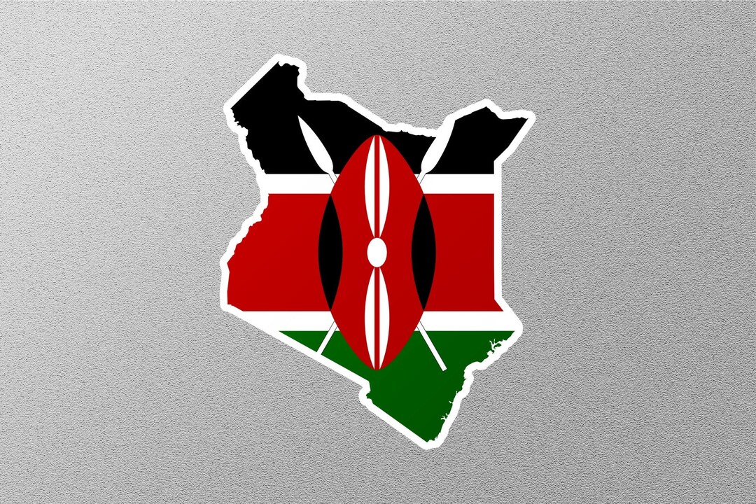 Flag of Kenya Sticker - Etsy