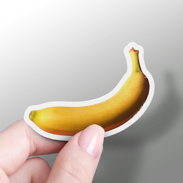 Banana Sticker - Etsy