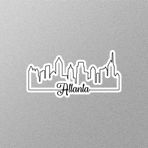 Atlanta Skyline - Etsy