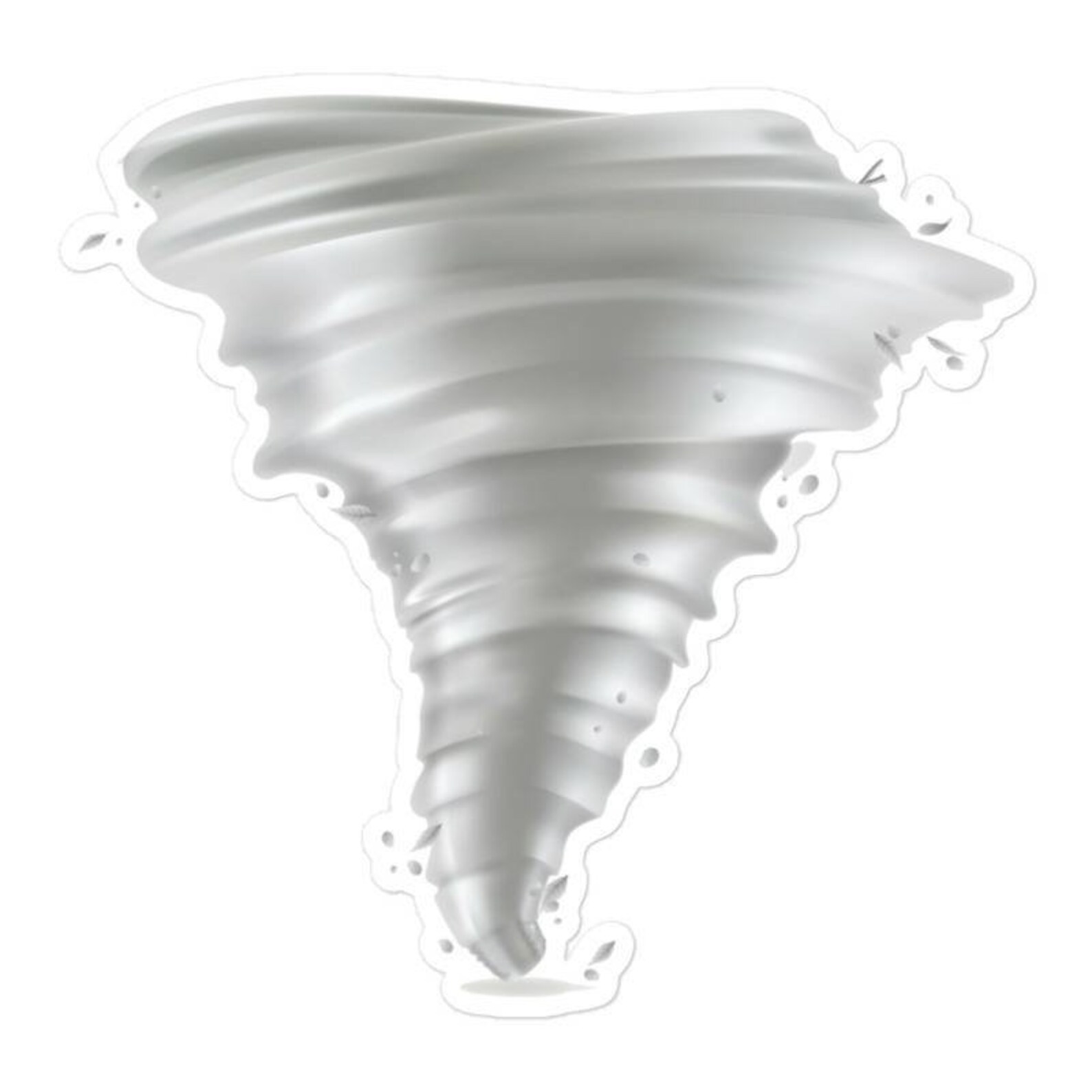 Tornado Sticker | Etsy