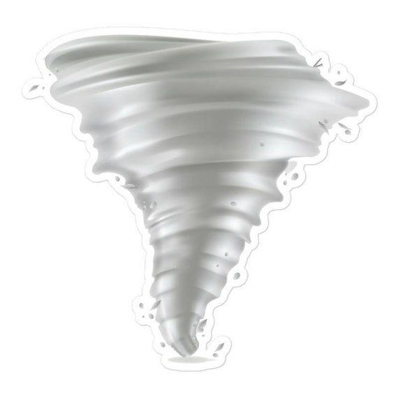 Tornado Sticker | Etsy