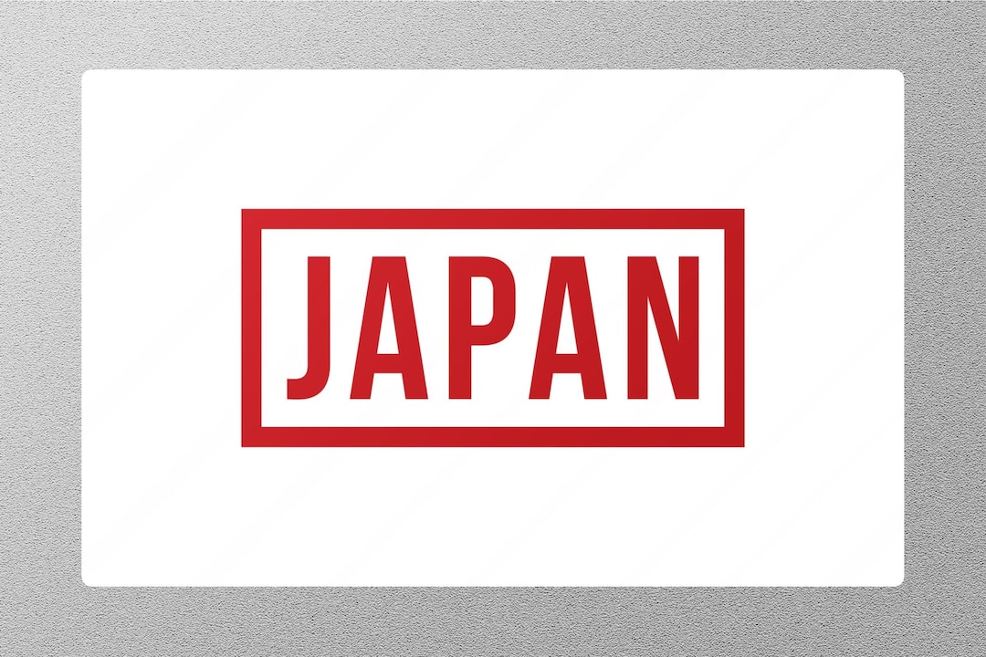 Japan Travel Sticker - Etsy