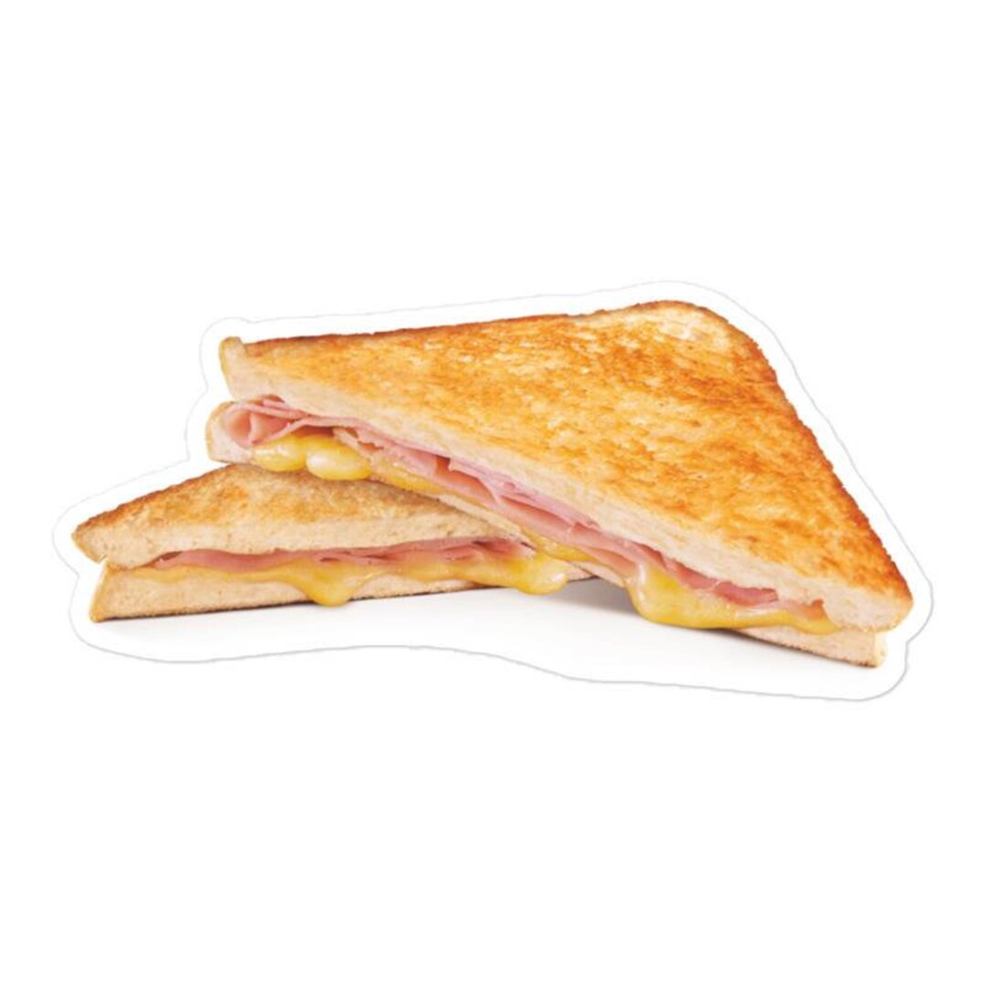 Ham and Cheese Sandwich Sticker - Etsy