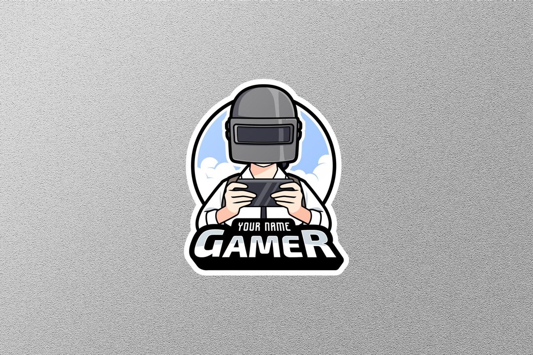 Your Name Gamer Sticker Etsy your-name-gamer-sticker-etsy