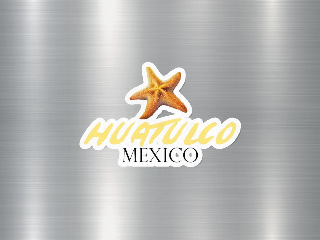 Huatulco Mexico Starfish Sticker - Etsy