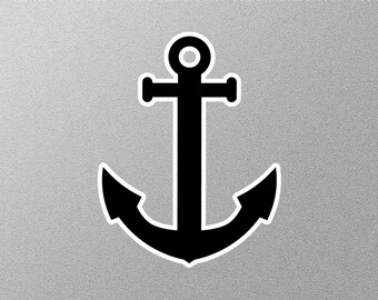 Anchor Stickers, Anchor Sticker Set, Anchor Envelope Seals, Anchor ...