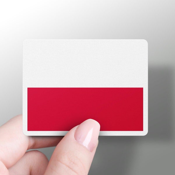 Poland Flag Decal - Etsy