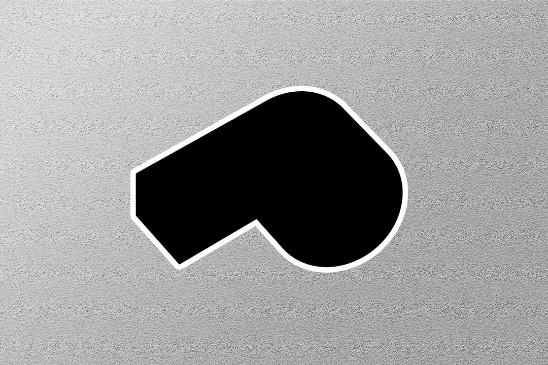 Whistle Black Clipart Sticker - Etsy