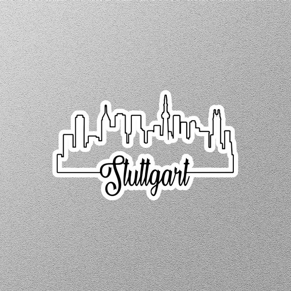 Skyline Sticker - Etsy