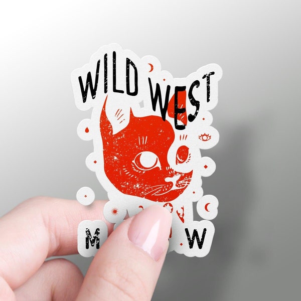 Wild West Sticker - Etsy