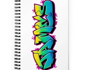Graffiti Notebook - Etsy