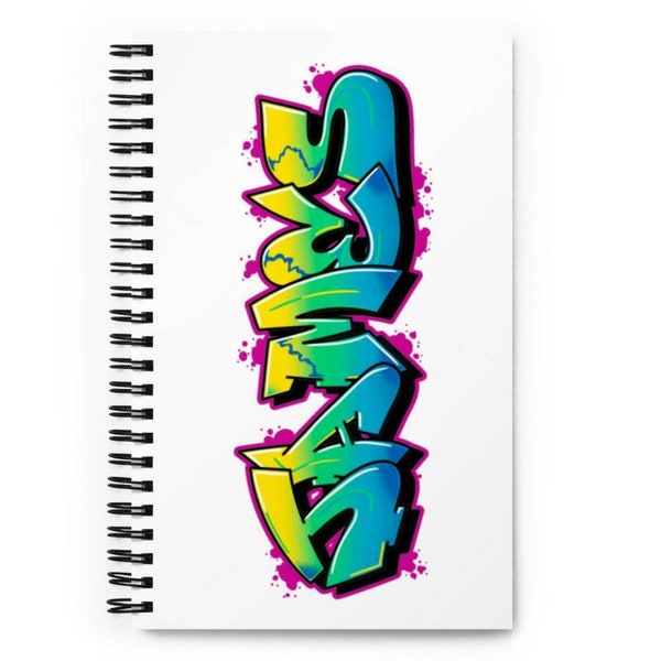 Graffiti Notebook - Etsy