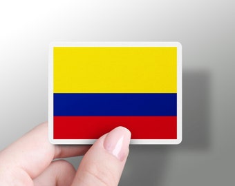 Colombia Flag Decal - Etsy