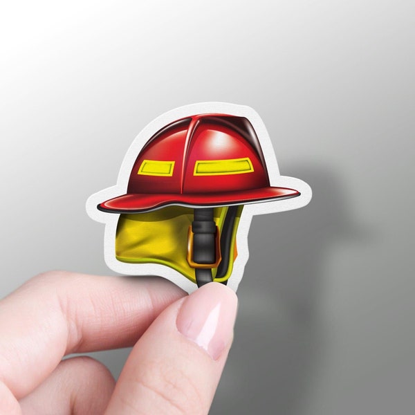 Firefighter Helmet Stickers - Etsy