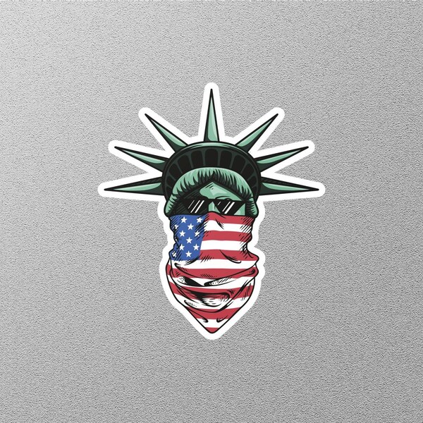 Statue of Liberty Decal - Etsy