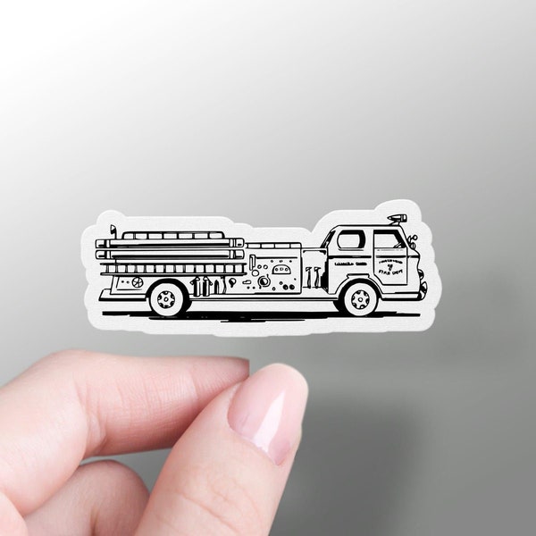 Fire Station Decal - Etsy