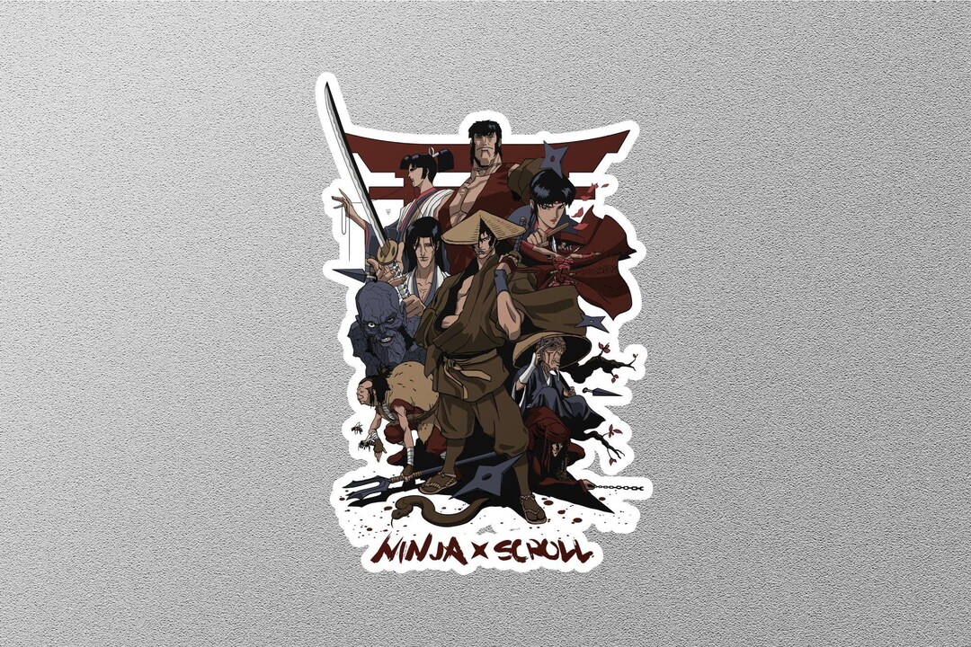 Ninja Scroll Sticker - Etsy