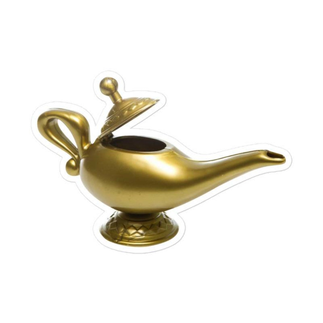 Genie Lamp Sticker - Etsy