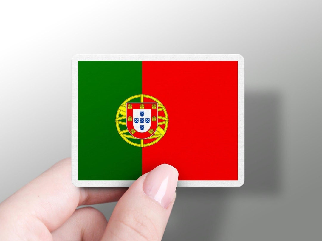 Portugal Flag Sticker - Etsy