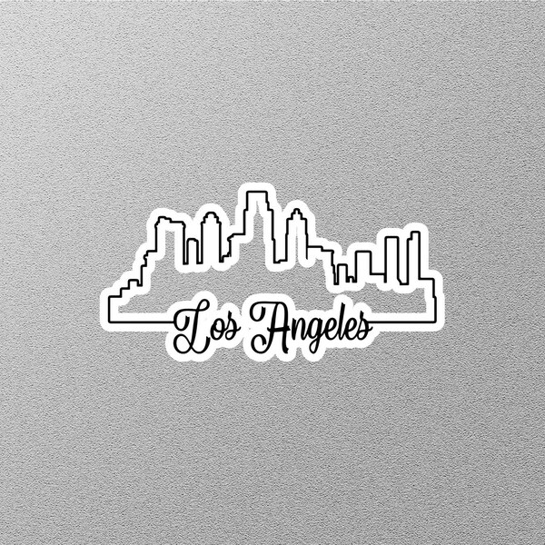 Los Angeles Skyline - Etsy