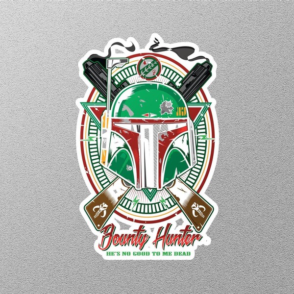 Bounty Hunter Decal - Etsy