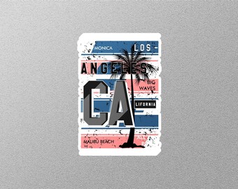 Los Angeles Sticker - Etsy
