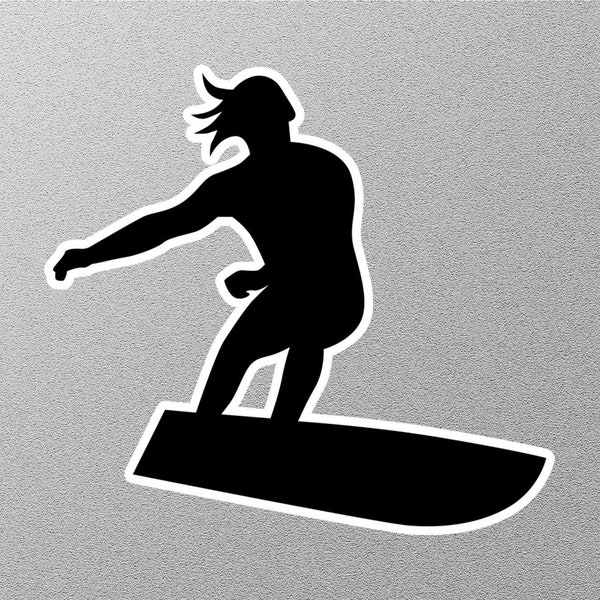 Surf Sticker - Etsy