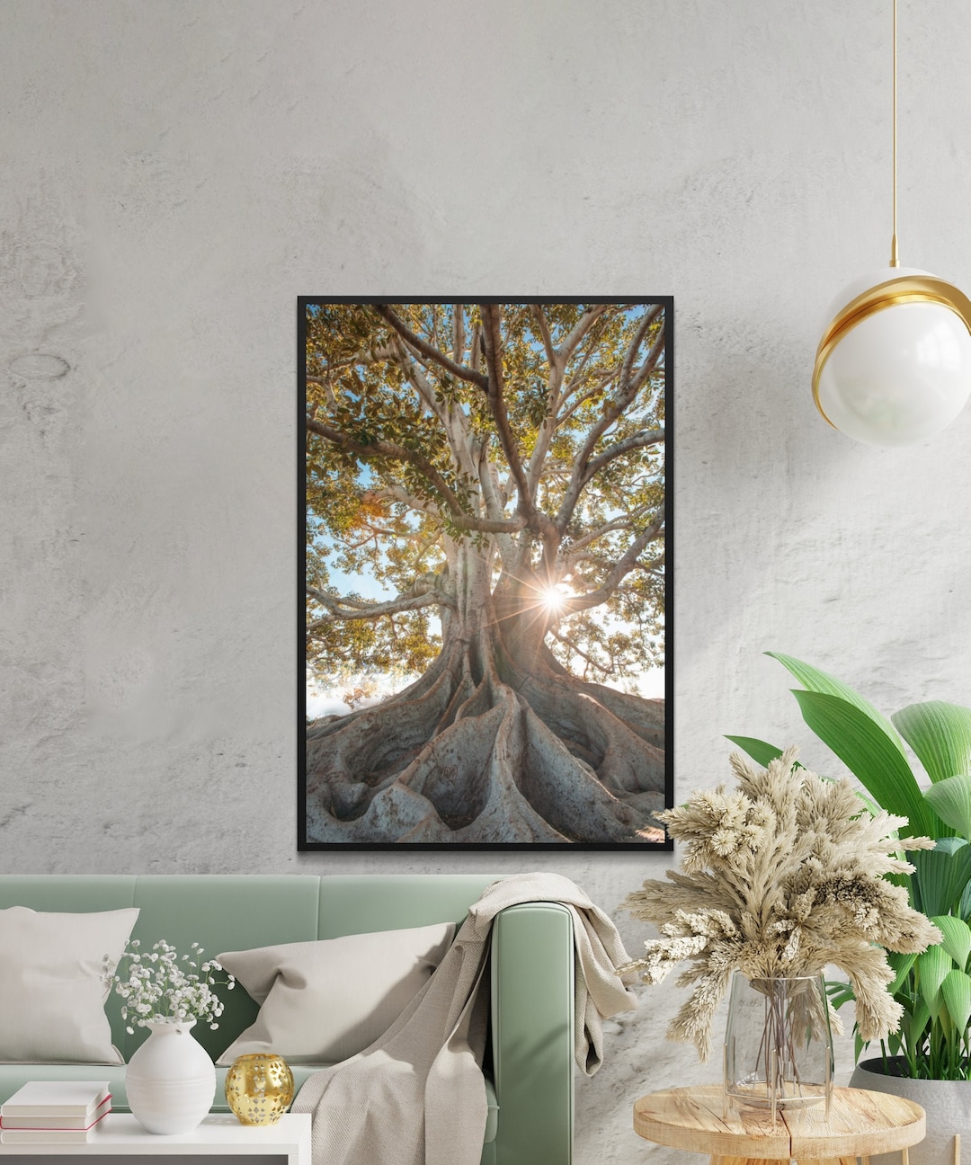 Ancient Oak Tree Poster Matte Paper - Etsy
