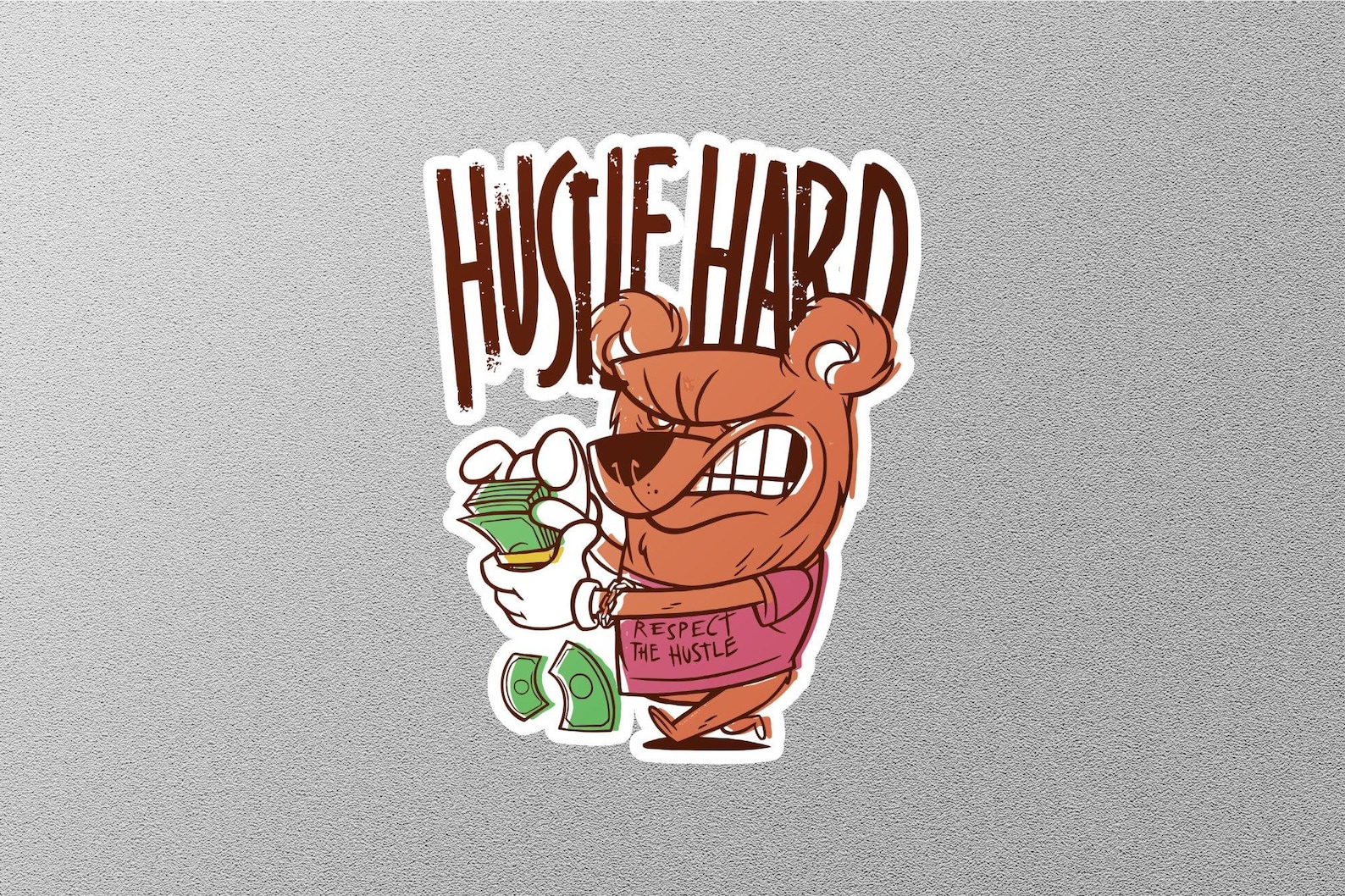 Respect the Hustle Sticker - Etsy